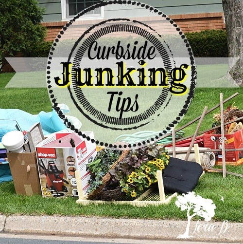 Curbside Junking Adventures and Tips - Lora Bloomquist~Create & Ponder