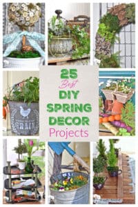 25 Best DIY Spring Decor Projects - Lora Bloomquist~Create & Ponder