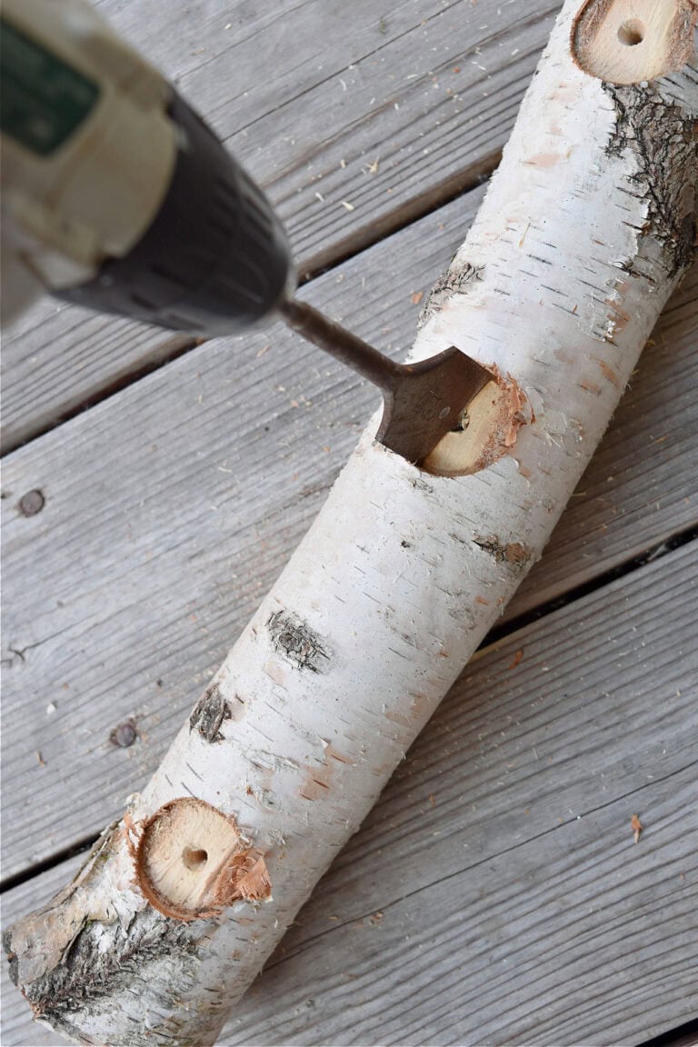 Simple DIY Birch Branch Centerpiece for Fall - Lora Bloomquist~Create ...