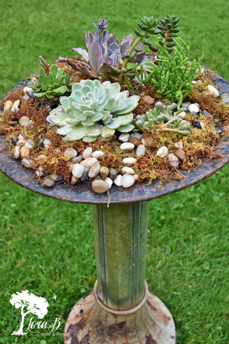 16 Vintage Repurposed Junk Projects with Garden Style - Lora Bloomquist ...