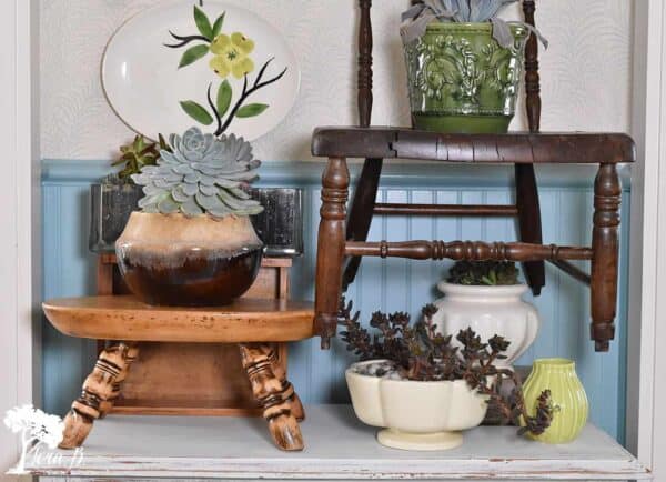 9 Ways to Enjoy Vintage Stools in Your Home - Lora Bloomquist~Create ...