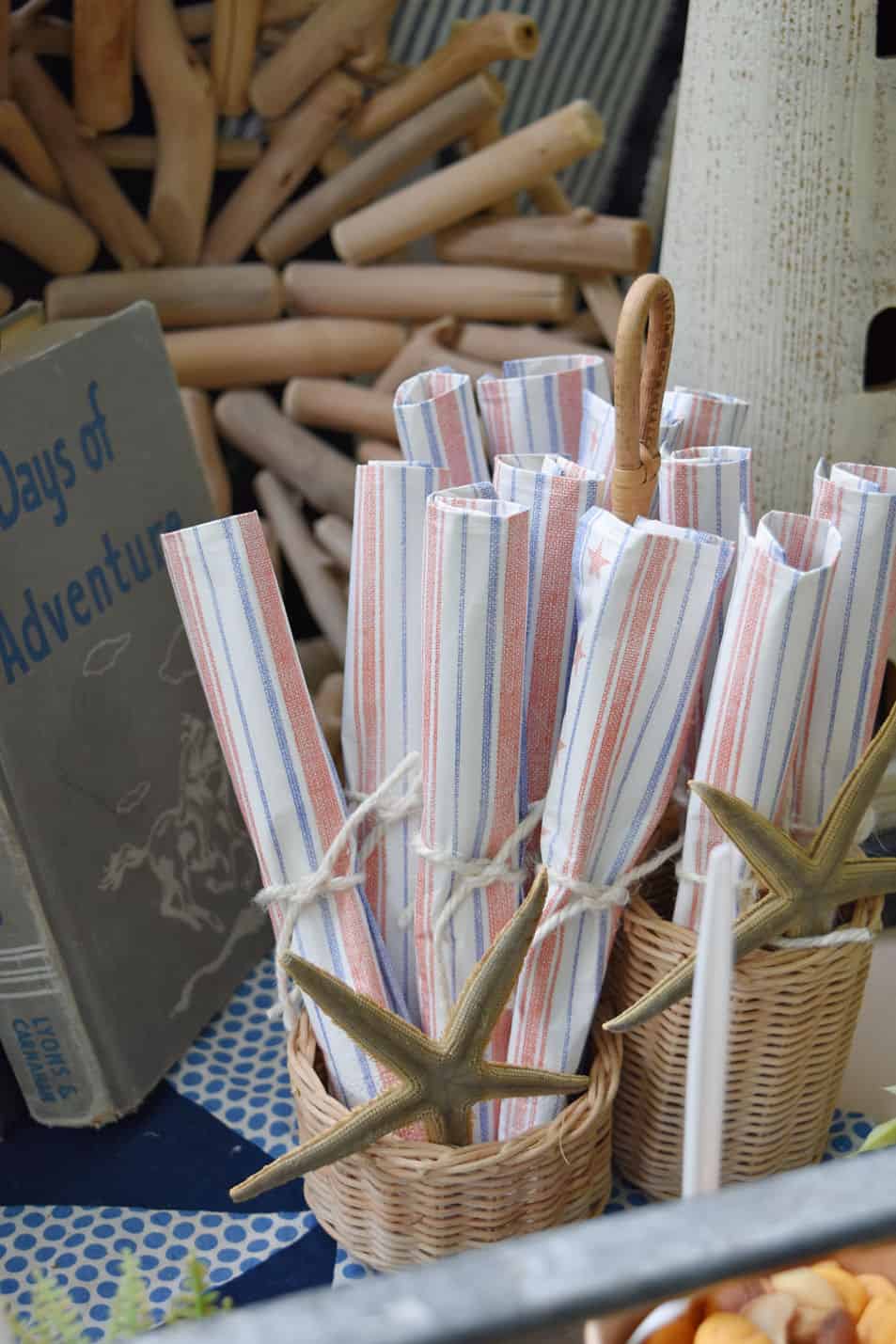 Nautical Themed Buffet for Dad - Lora Bloomquist~Create & Ponder