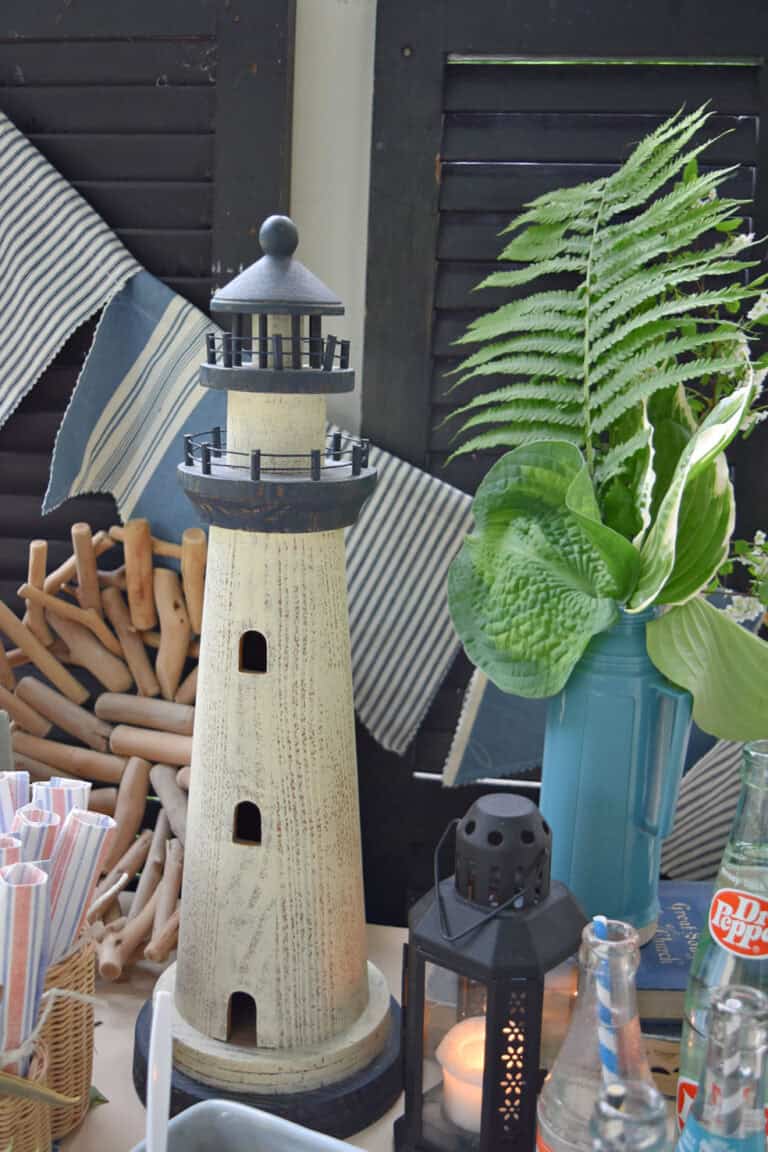 Nautical Themed Buffet for Dad - Lora Bloomquist~Create & Ponder