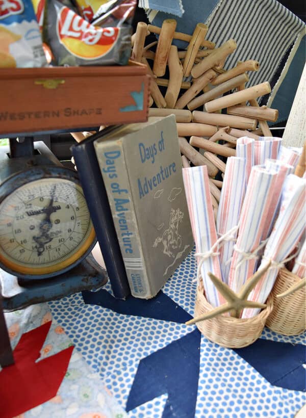 Nautical Themed Buffet for Dad - Lora Bloomquist~Create & Ponder