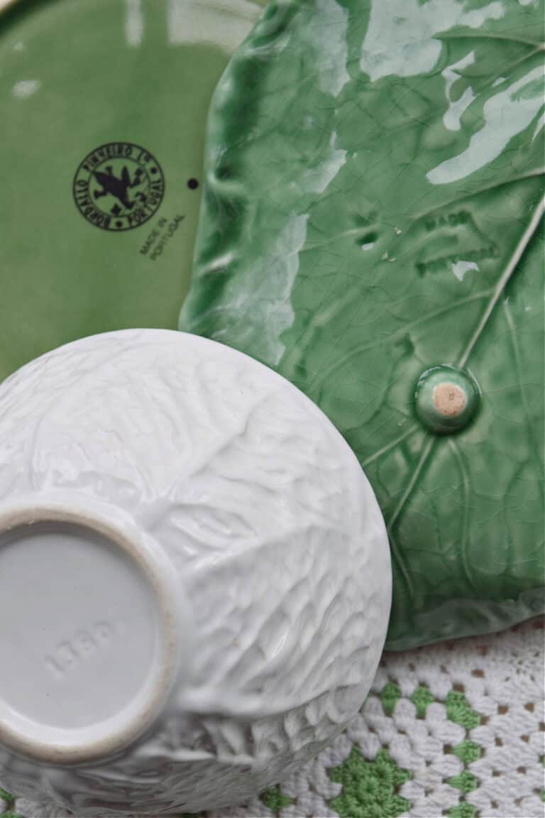 Collecting Cabbage Ware for a Spring Hutch Display - Lora Bloomquist ...