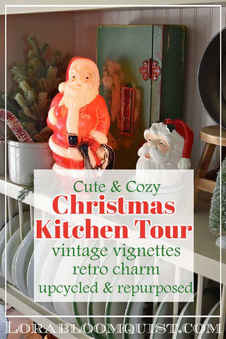 Retro Nostalgic Christmas Kitchen - Lora Bloomquist~Create & Ponder