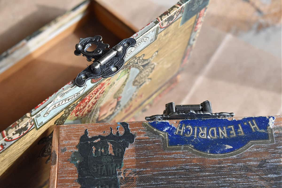 DIY Vintage Cigar Box Craft Ideas - Lora Bloomquist~Create & Ponder
