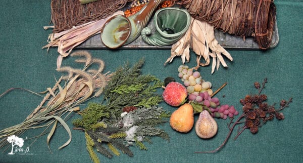 Cornucopia Collection Centerpiece - Lora Bloomquist~Create & Ponder