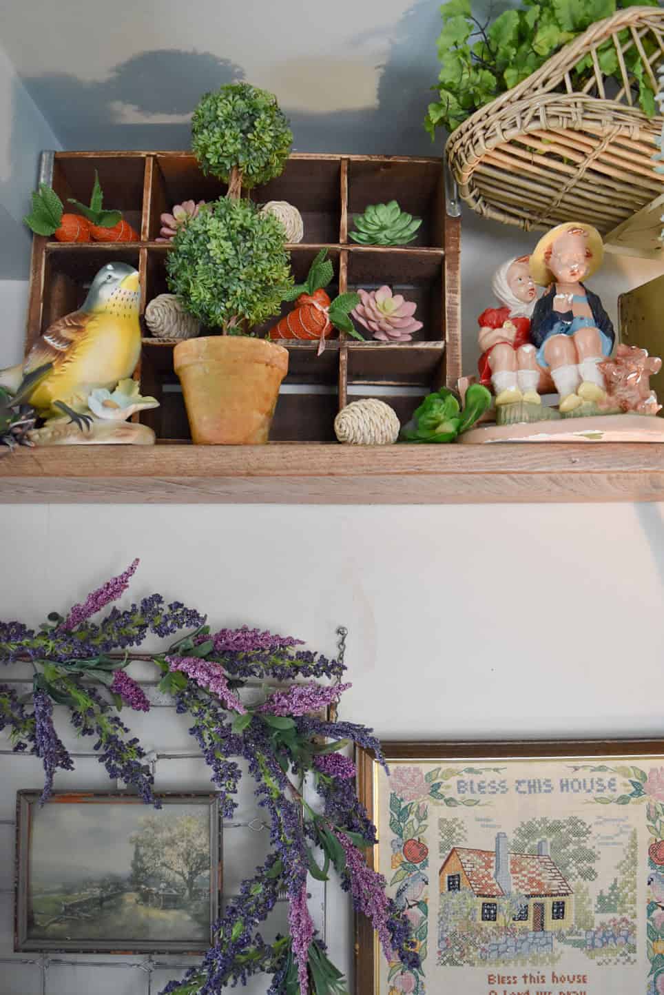 Brilliant Ways to Decorate with Divided Crates - Lora Bloomquist~Create ...