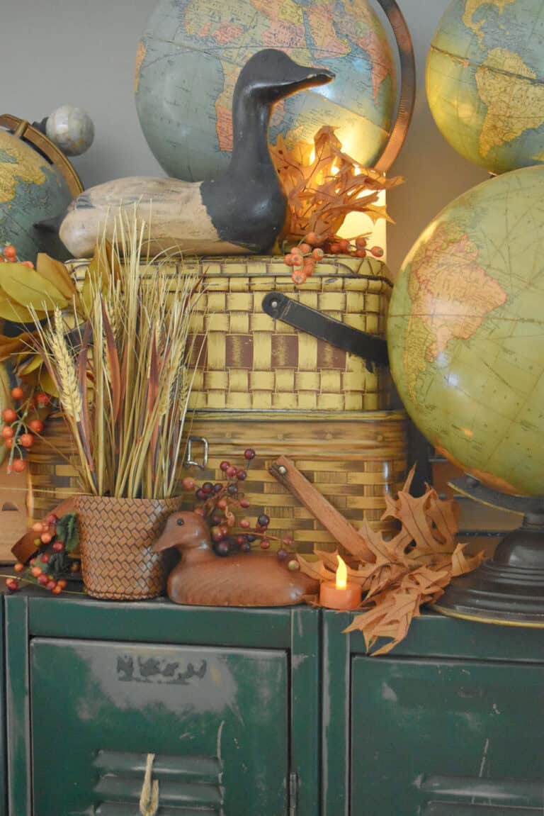 Vintage Fall Decor Ideas with Revived PBN Art - Lora Bloomquist~Create ...