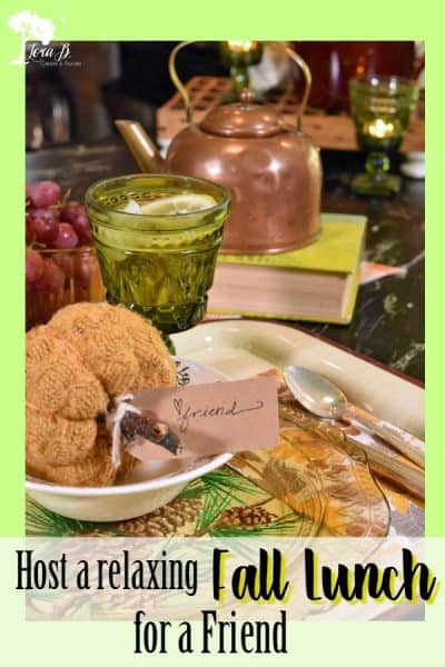 Fall Decorated Lunch for a Friend - Lora Bloomquist~Create & Ponder