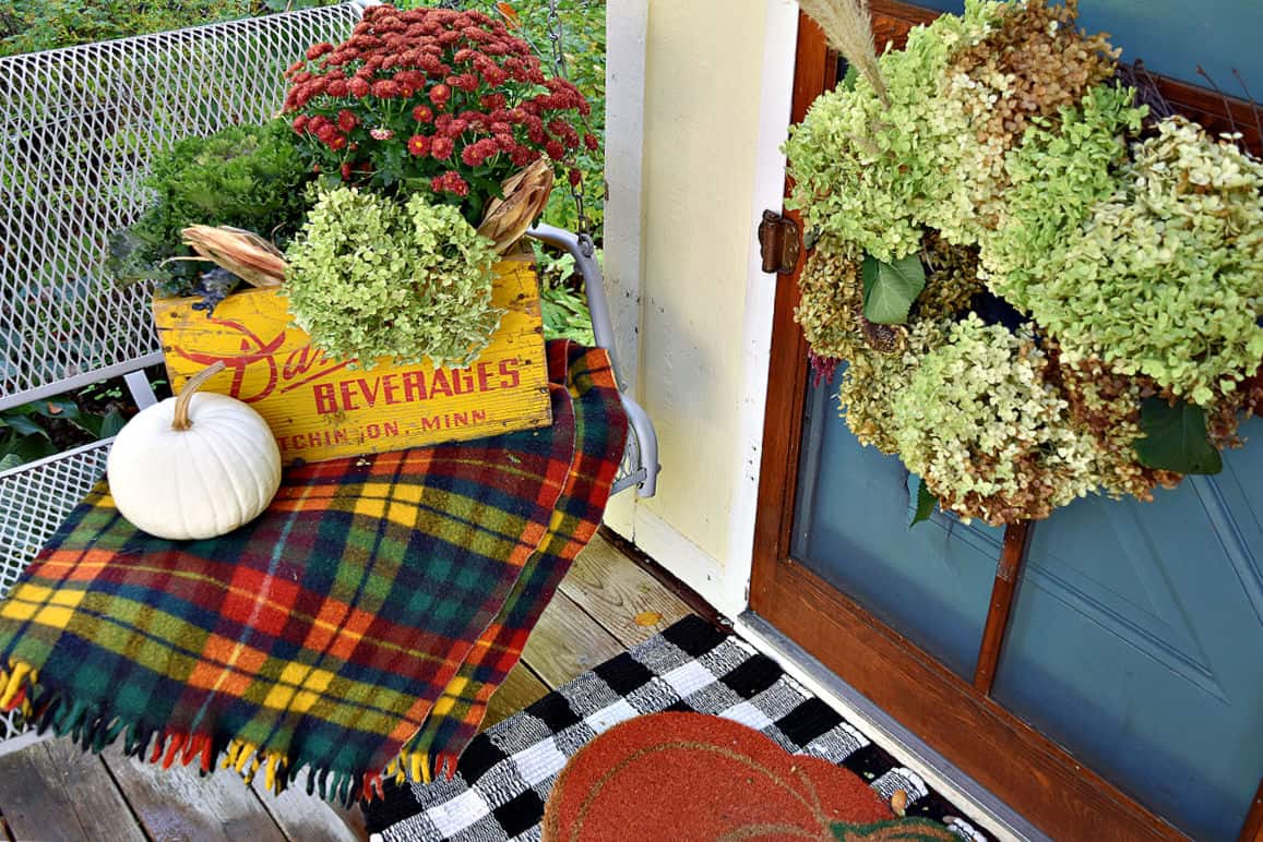 Cozy Fall Porch Decorating Ideas with Vintage Style - Lora Bloomquist ...