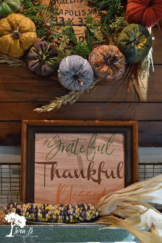 Easy Fall Decorating, Fall Printables - Lora Bloomquist~Create & Ponder