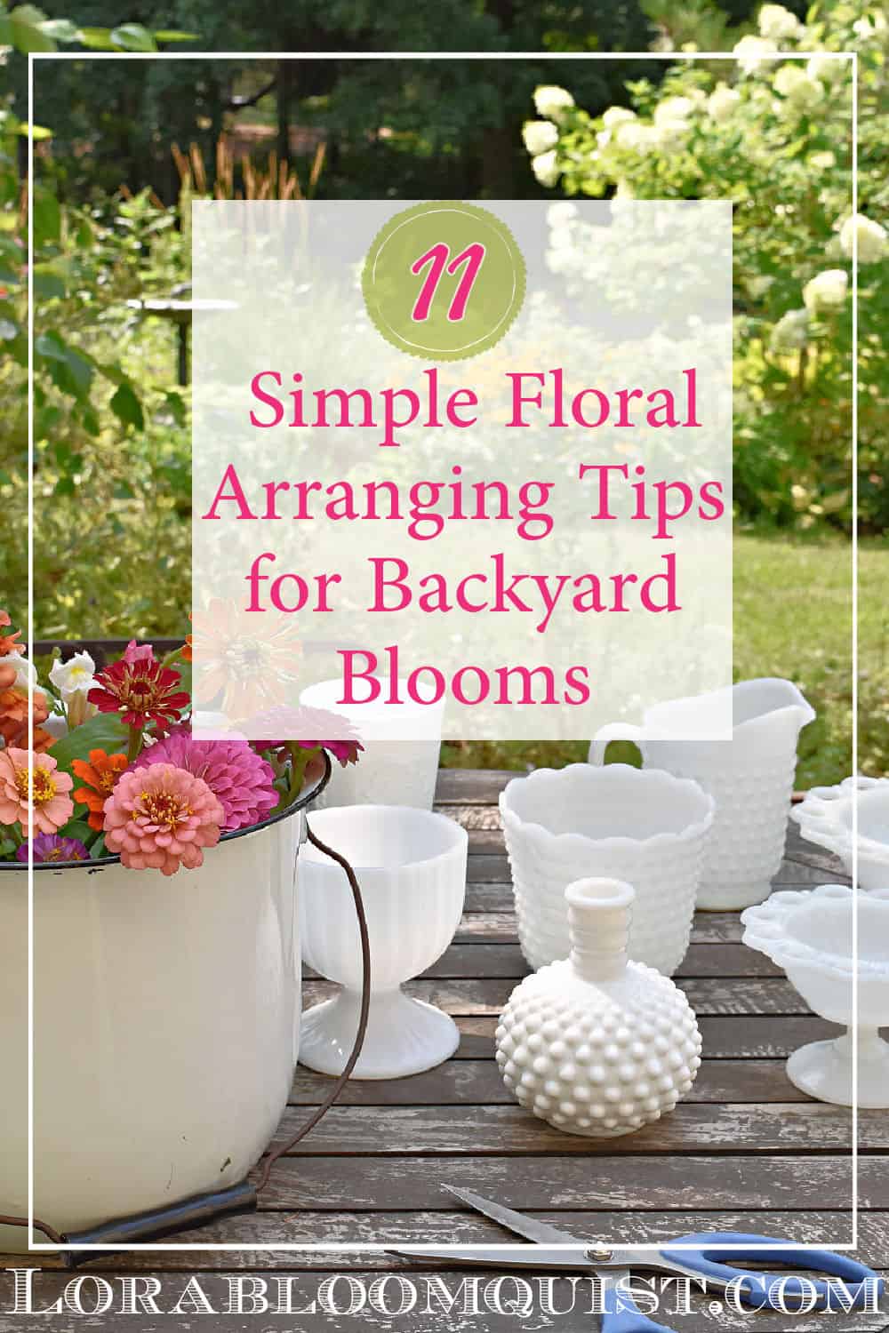 11 Simple Tips for Beautiful DIY Flower Arrangements - Lora Bloomquist ...