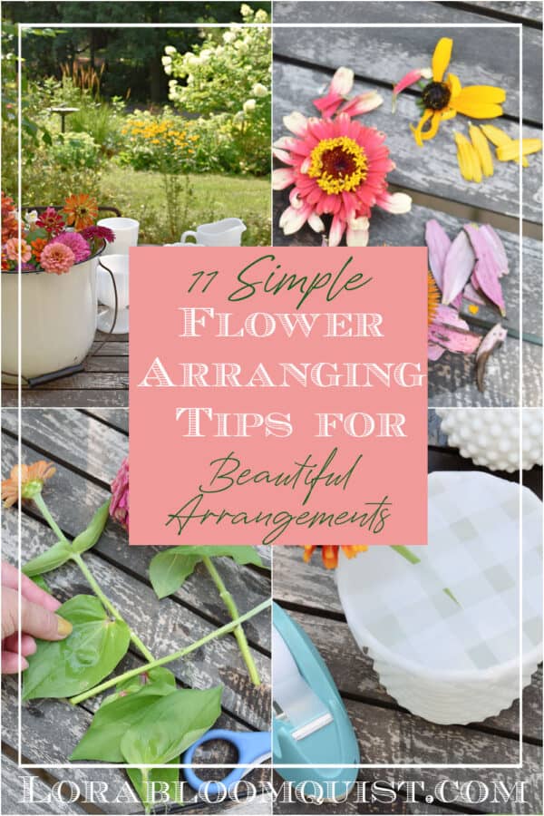11 Simple Tips for Beautiful DIY Flower Arrangements - Lora Bloomquist ...
