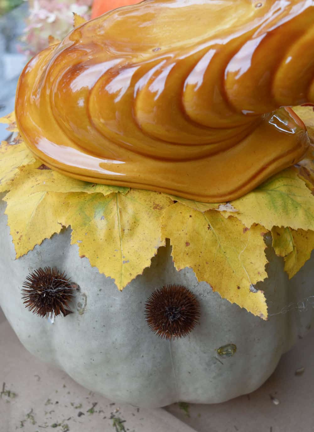 Garden Style DIY Jack O Lanterns - Lora Bloomquist~Create & Ponder