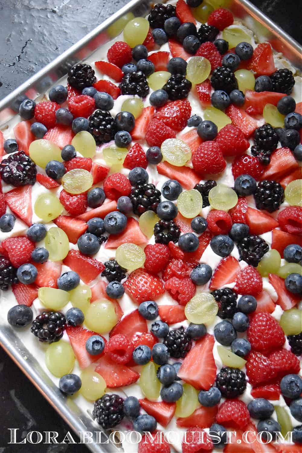 Easy and Delicious Fruit Pizza, A Family Favorite - Lora Bloomquist ...