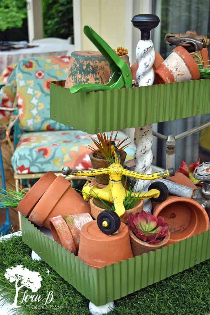 16 Vintage Repurposed Junk Projects with Garden Style - Lora Bloomquist ...