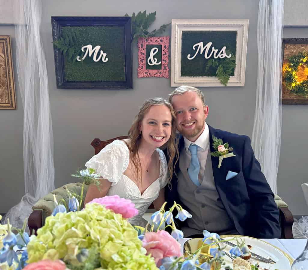 Antique Settee: From Curb to Wedding - Lora Bloomquist~Create & Ponder