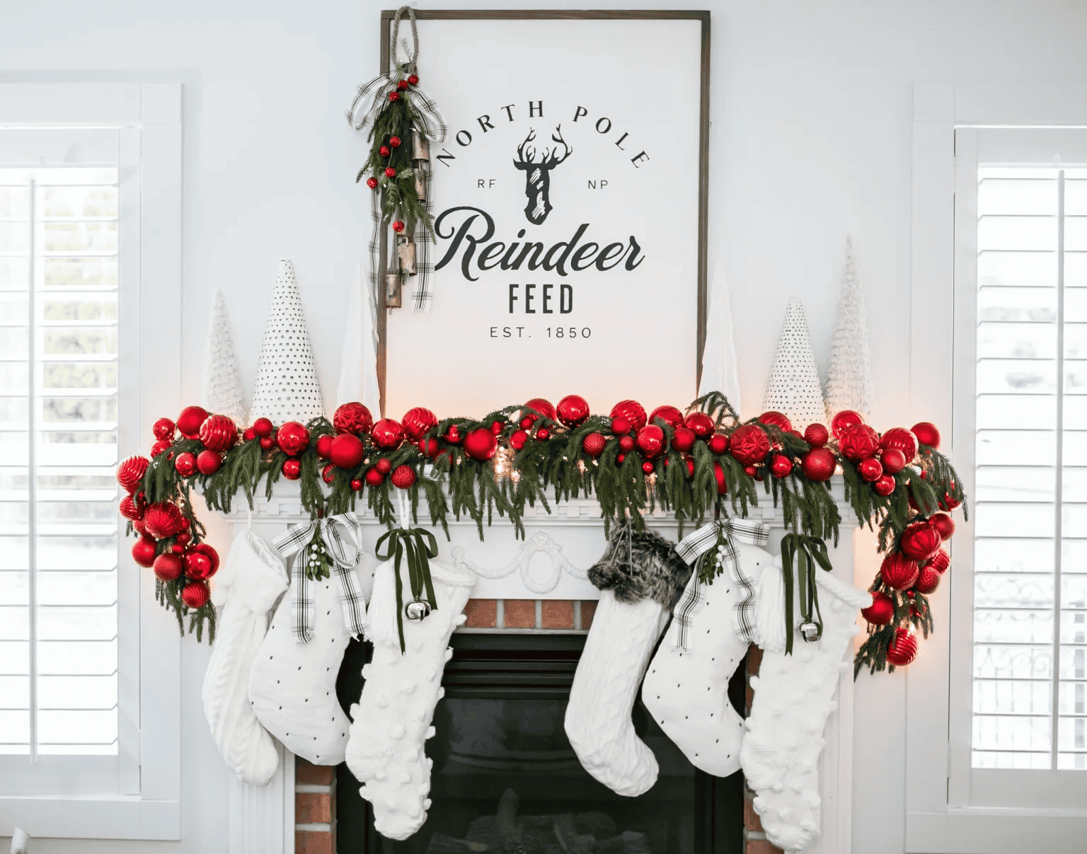 Sweet and Simple Mini Christmas Stocking Garland - Lora Bloomquist ...