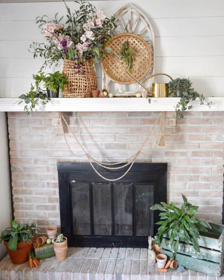 Styling Cottage Inspired Spring Shelf Decor in the Bedroom - Lora ...