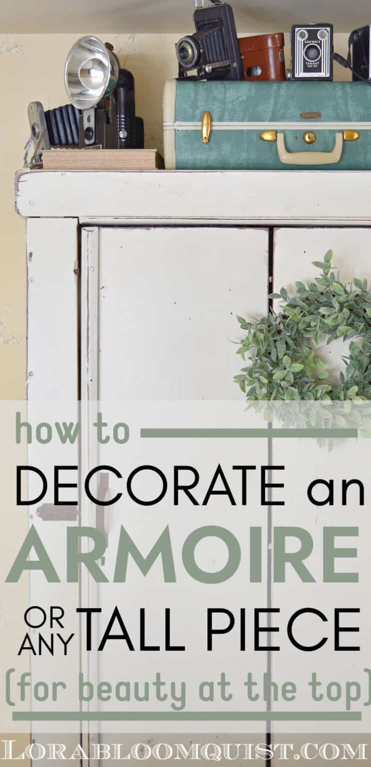 7 Ideas for Decorating the Tops of Armoires, Bookcases (and any tall ...