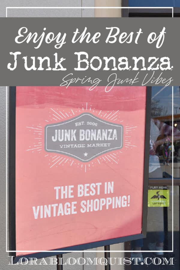 Spring Vintage Decor Ideas at Junk Bonanza - Lora Bloomquist~Create ...
