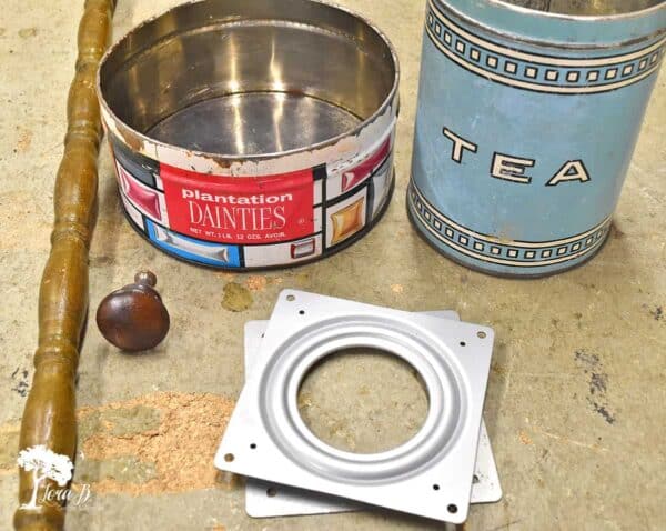 Upcycled Old Tin Organizer DIY - Lora Bloomquist~Create & Ponder