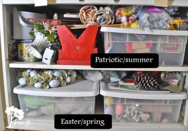 10 Storage and Organizing Ideas for Seasonal Decor and Crafts - Lora ...