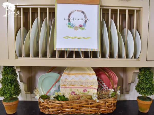 Decorating Oval Platters as Giant Easter Eggs - Lora Bloomquist~Create ...