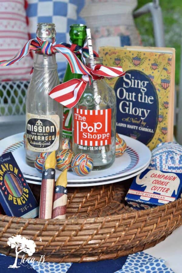 25 Best Patriotic Decor & DIY Ideas with Vintage Repurposed Junk - Lora ...