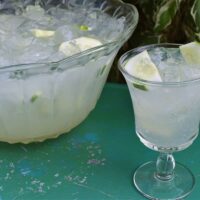 Delicious Cucumber Lime Punch - Lora Bloomquist~Create & Ponder
