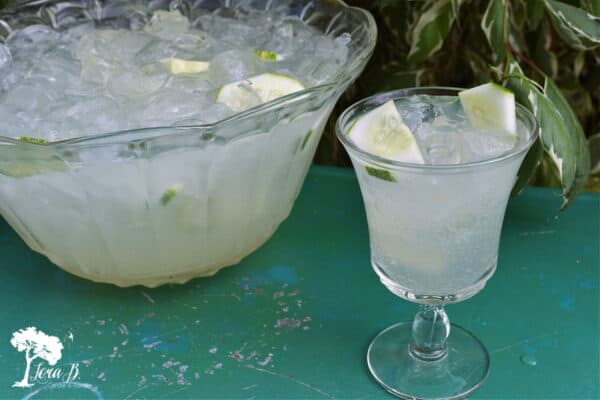 Delicious Cucumber Lime Punch - Lora Bloomquist~Create & Ponder
