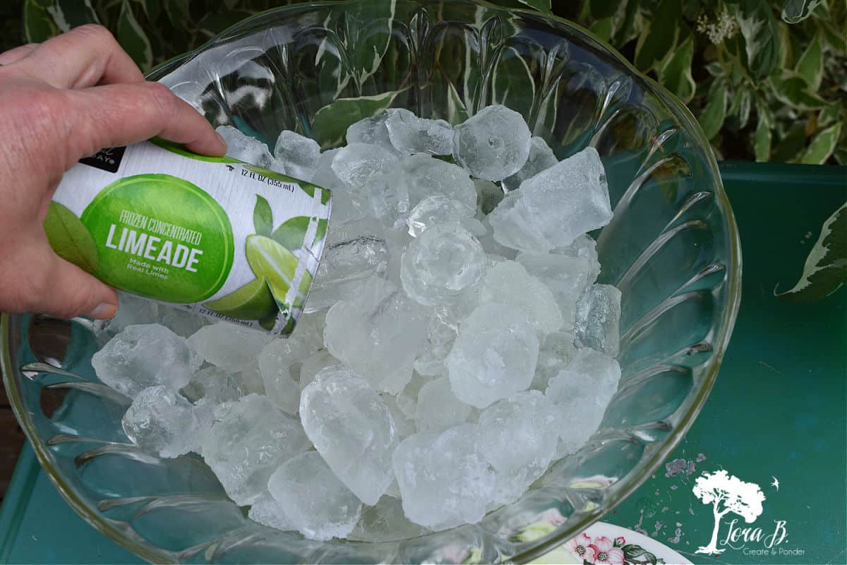 Delicious Cucumber Lime Punch - Lora Bloomquist~Create & Ponder