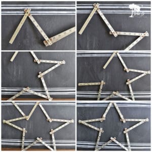 Easy Vintage Folding Ruler Stars How To - Lora Bloomquist~Create & Ponder
