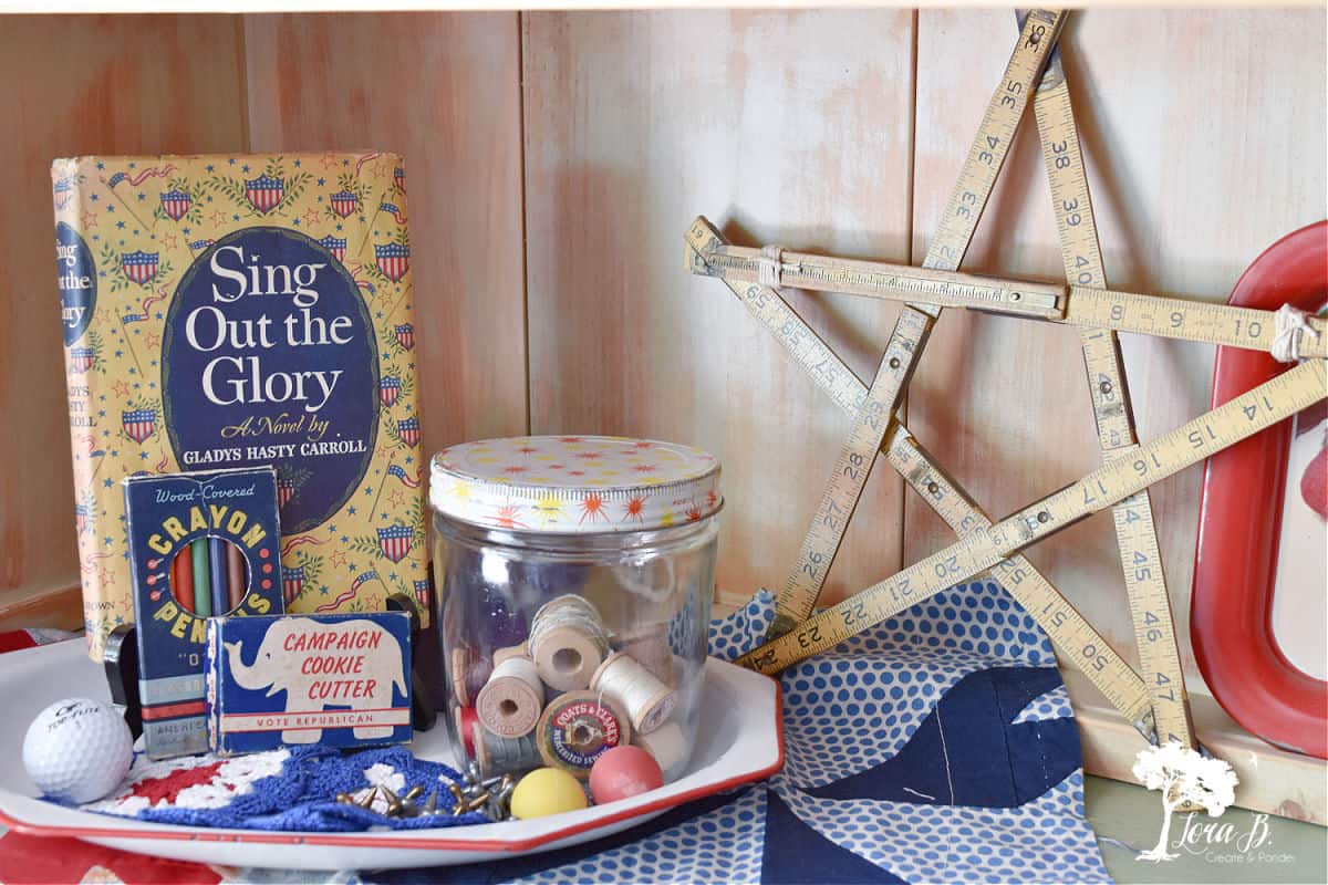 Easy Vintage Folding Ruler Star How To - Lora Bloomquist~Create & Ponder