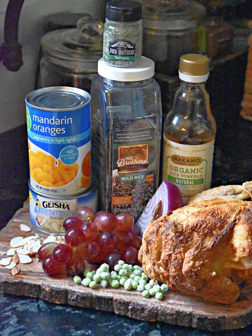 Fresh & Fruity Wild Rice Chicken Salad - Lora Bloomquist~Create & Ponder