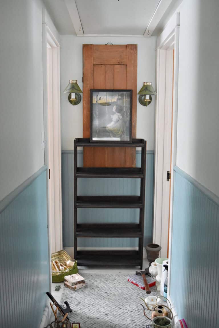 Early Spring Decorated Shelves with Classic Vintage Style - Lora ...