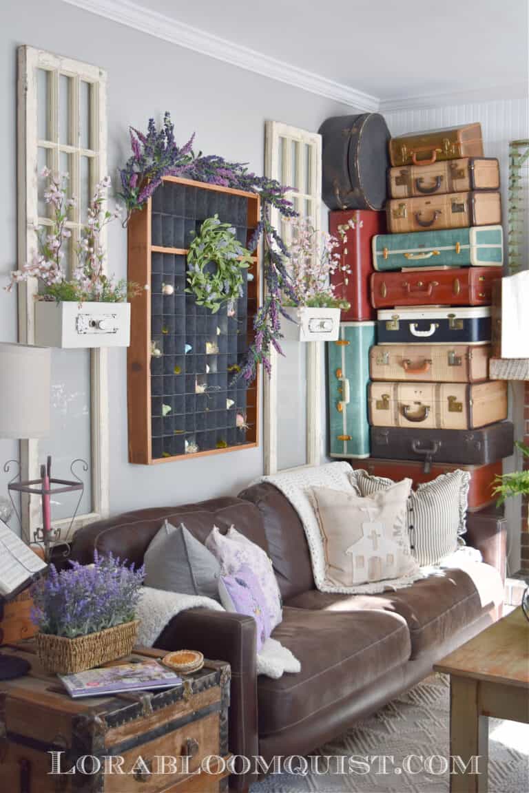 A Spring Home Tour with Vintage Garden Style - Lora Bloomquist~Create ...