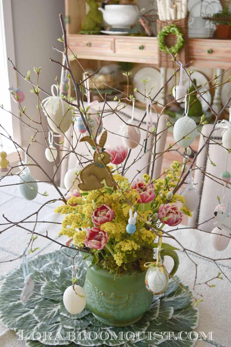 A Spring Home Tour with Vintage Garden Style - Lora Bloomquist~Create ...