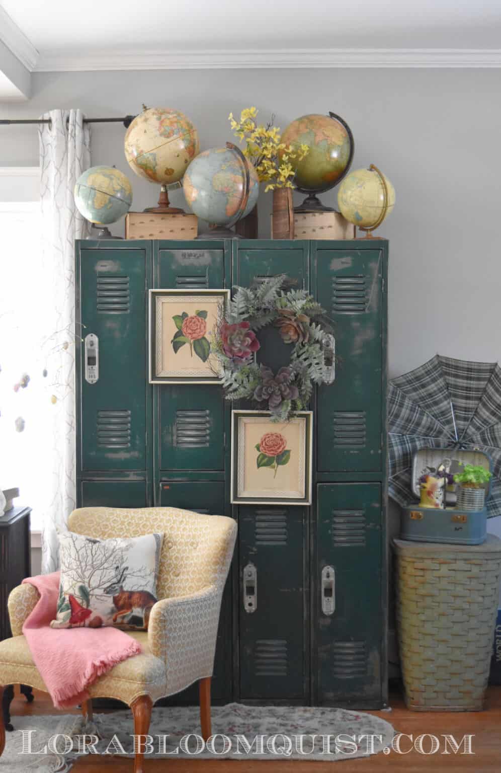 A Spring Home Tour with Vintage Garden Style - Lora Bloomquist~Create ...