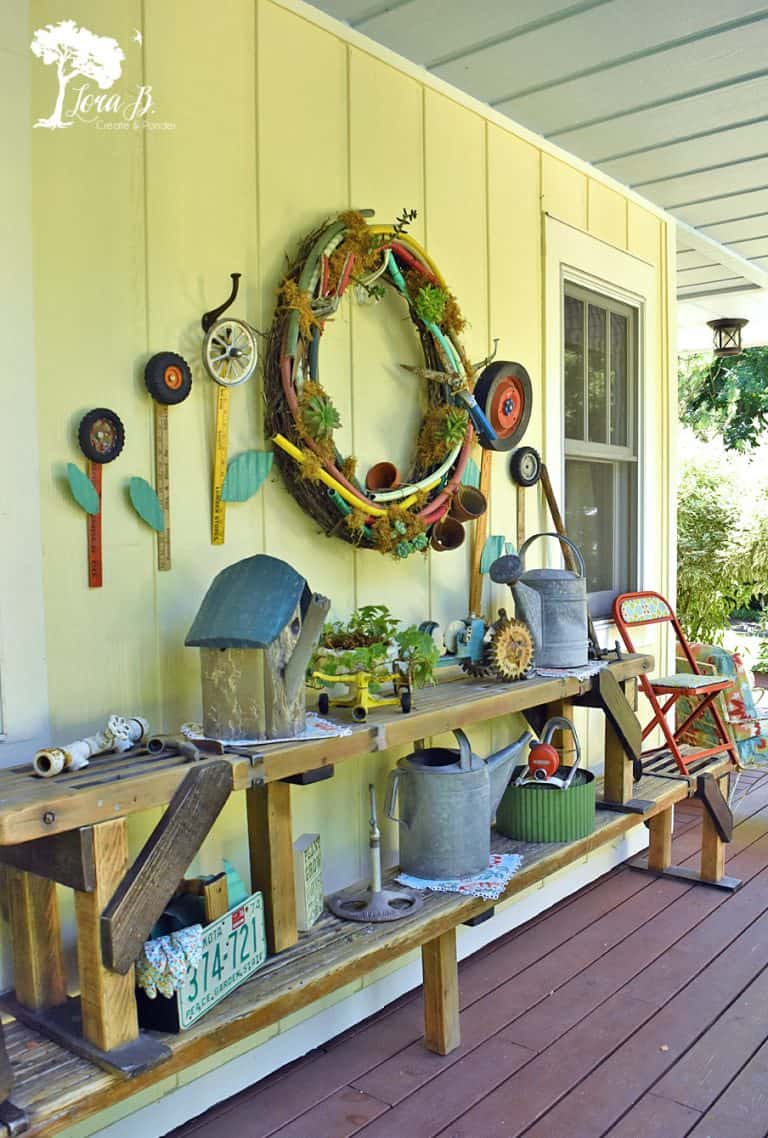Summer Porch Tour - Lora Bloomquist~Create & Ponder