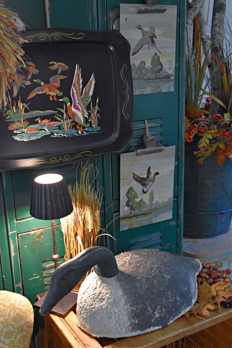 Vintage Fall Decor Ideas with Revived PBN Art - Lora Bloomquist~Create ...