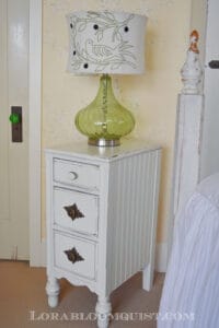 How to Repurpose a Vintage Vanity into Beautiful Side Tables - Lora ...
