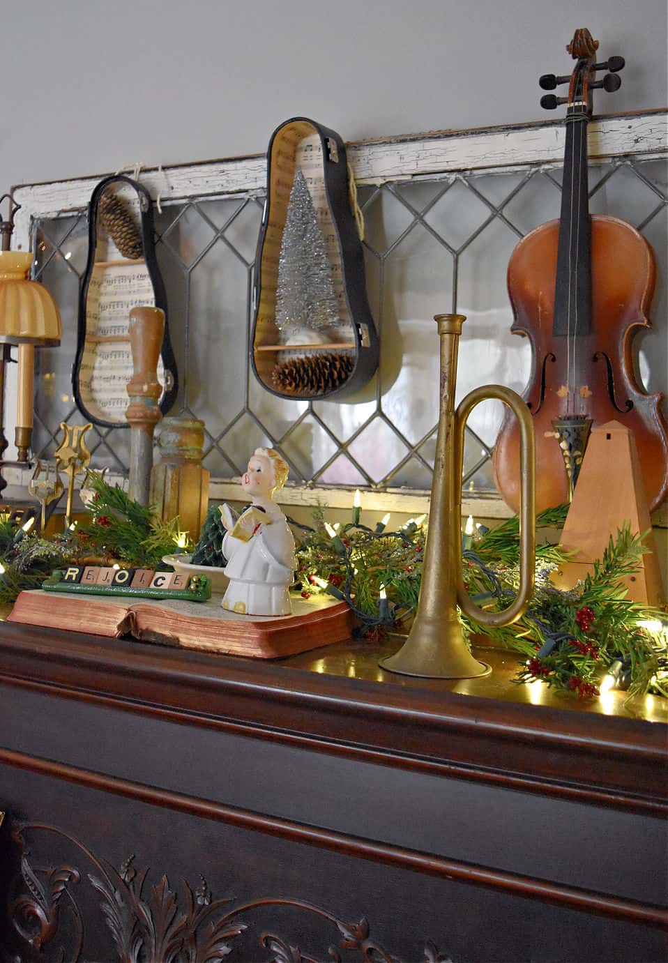 Favorite Vintage Christmas Decor Finds - Lora Bloomquist~Create & Ponder