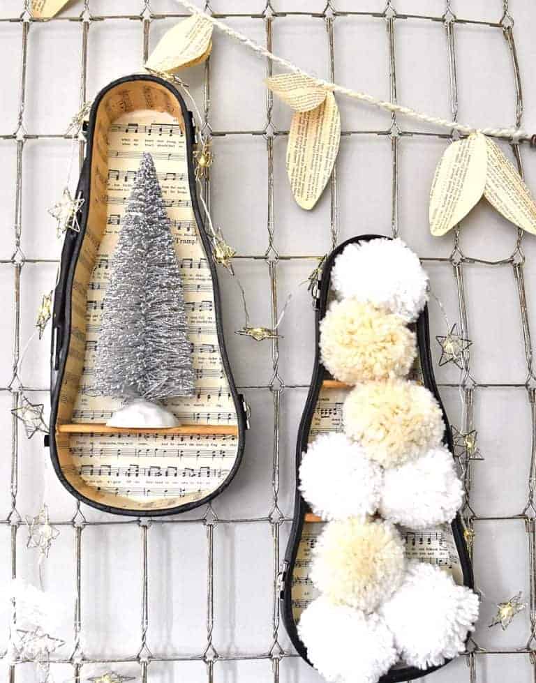 Violin Instrument Case Repurpose - Lora Bloomquist~Create & Ponder