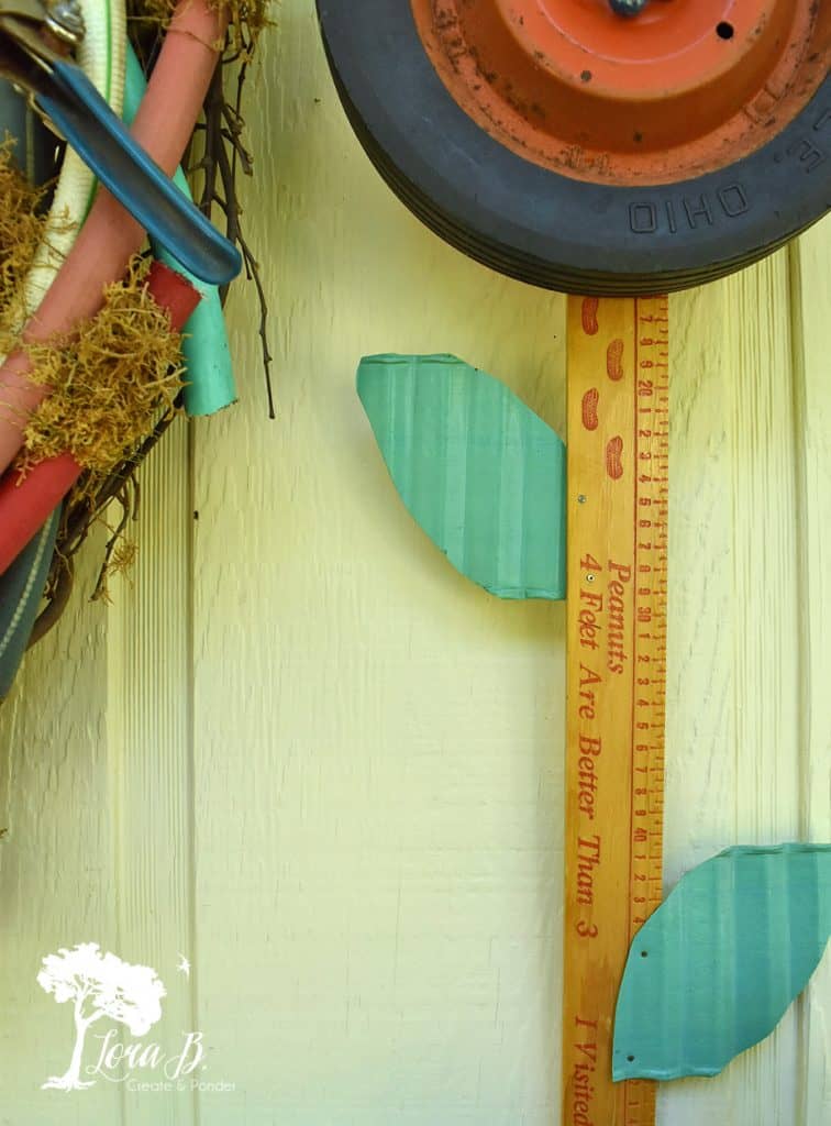 Re-purposed Wheel Flowers - Lora Bloomquist~Create & Ponder