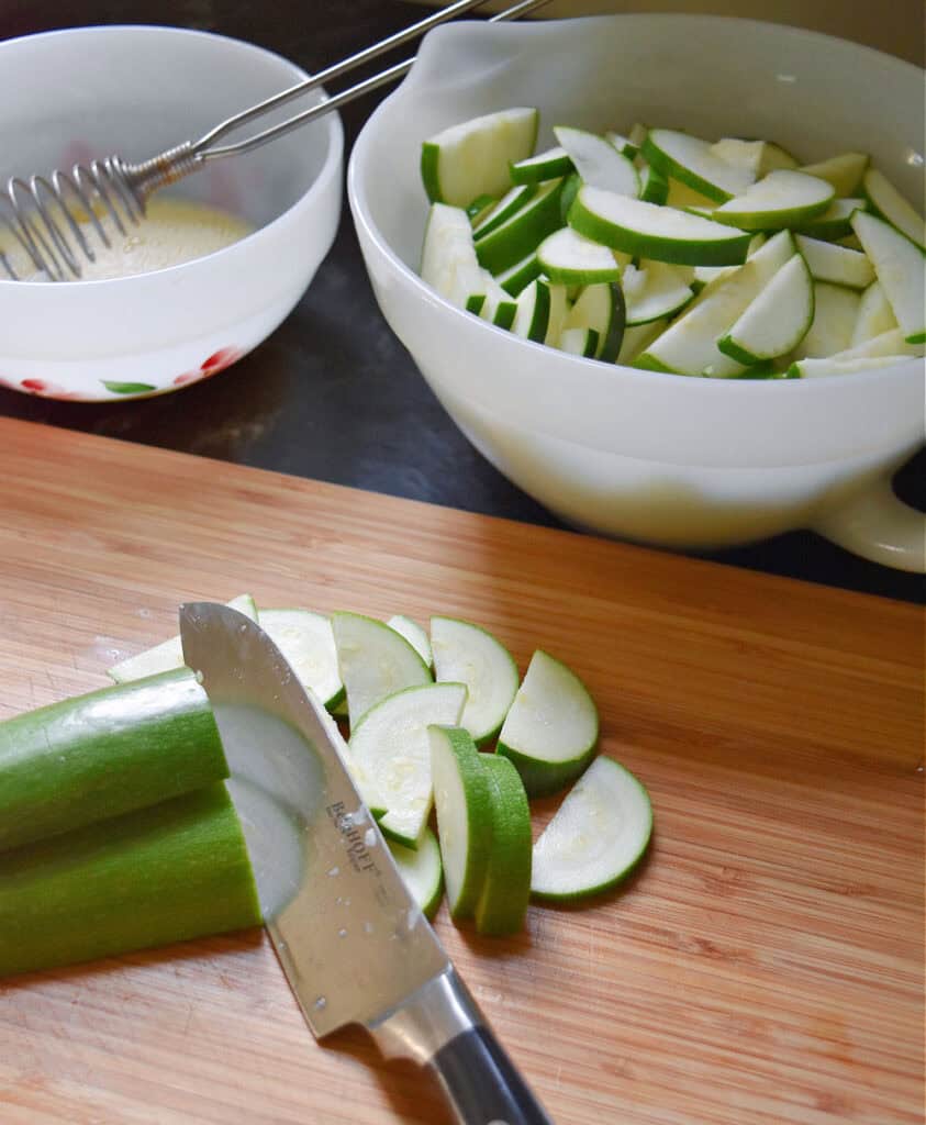 Italian Zucchini Quiche - Lora Bloomquist~Create & Ponder